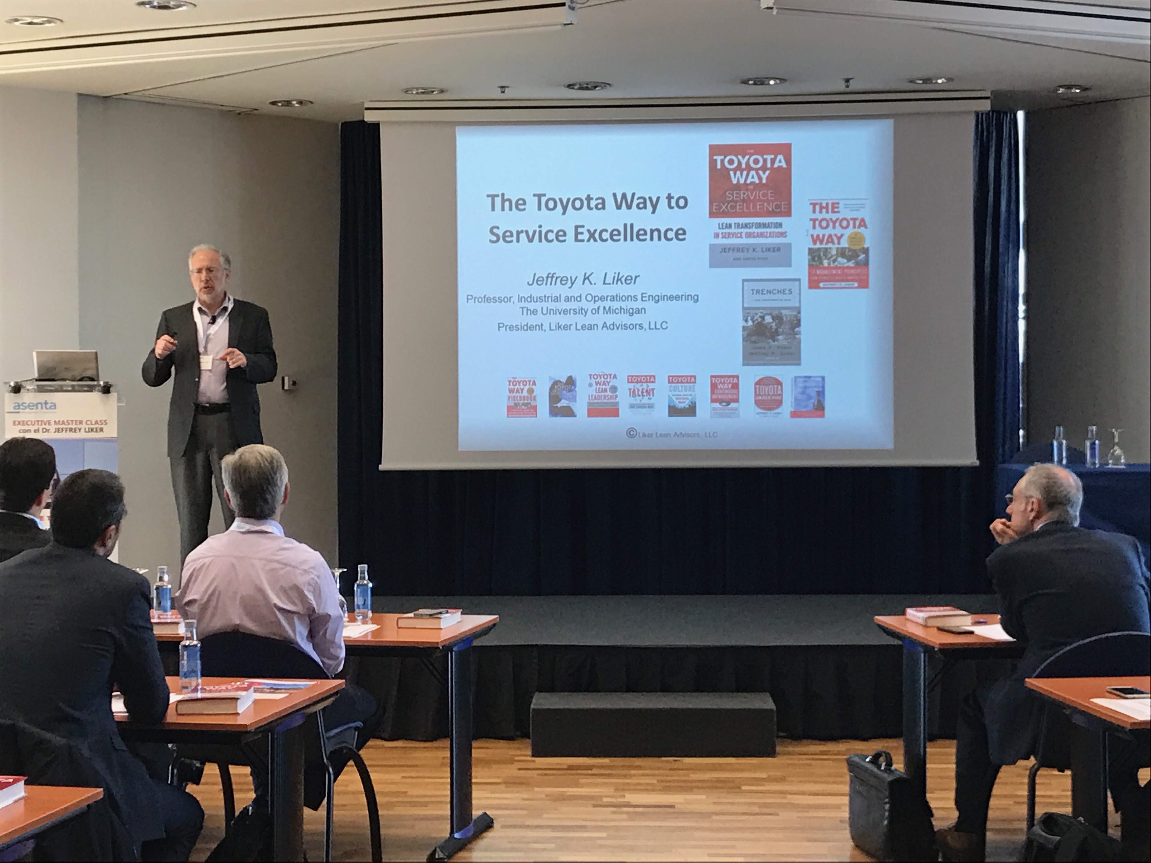 Gran éxito de las Executive Master Class del Dr. Jeffrey Liker en ...